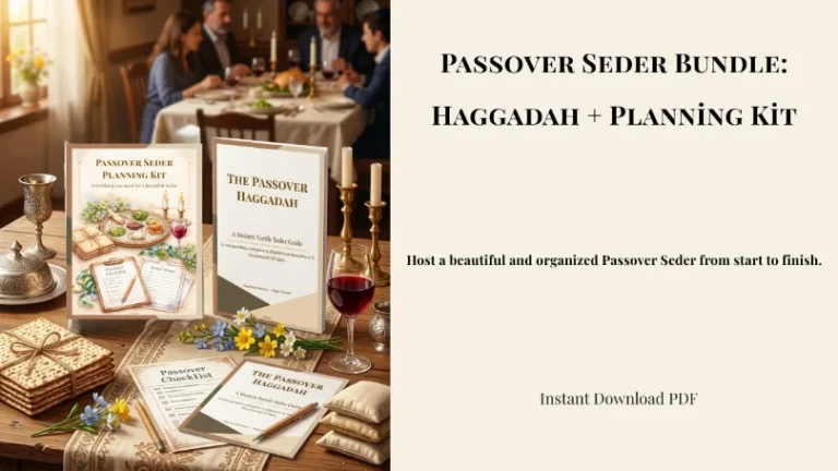 Passover Seder Bundle - Celebrations abcs